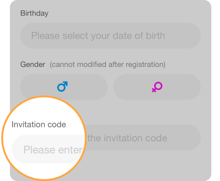 03.Open an account and fill in the code